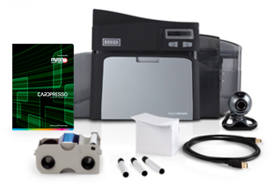 DTC4250e Dual-Sided ID Card Printer System - Avon Security Products