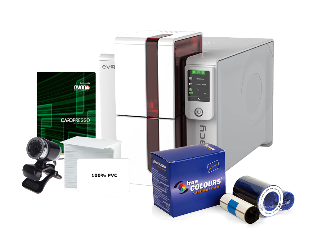 Evolis Primacy LCD ID Card System (Dual-Sided) (Discontinued) - Avon Security Products