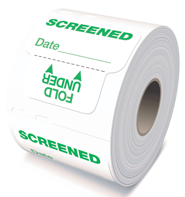 Expiring Screened Stickers (Qty. 1000) - Avon Security Products