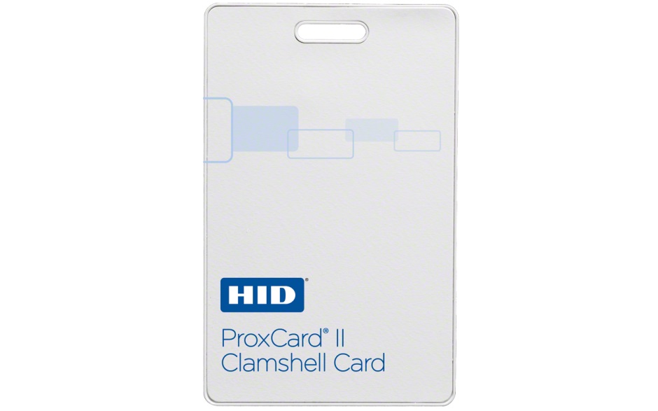 HID 1326LGSMV Clamshell Proximity Card -26 bit (Pack of 100) - Avon ...