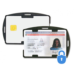Secure ASP Dual-Sided Rigid Card Holder (Pack of 100) - Avon Security ...