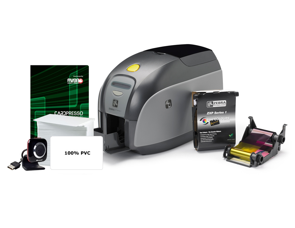 Zebra ZXP1 ID Card System (Single-Sided)