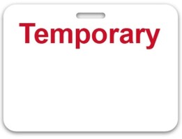 TEMPbadge 05832 - Adhesive Non-Expiring Handwritten Badge with Printed ...