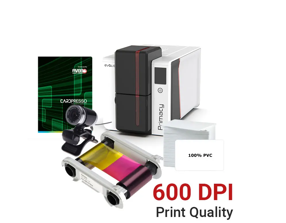 Evolis Primacy 2 "600 DPI" Simplex Expert - Single Sided System - Avon ...