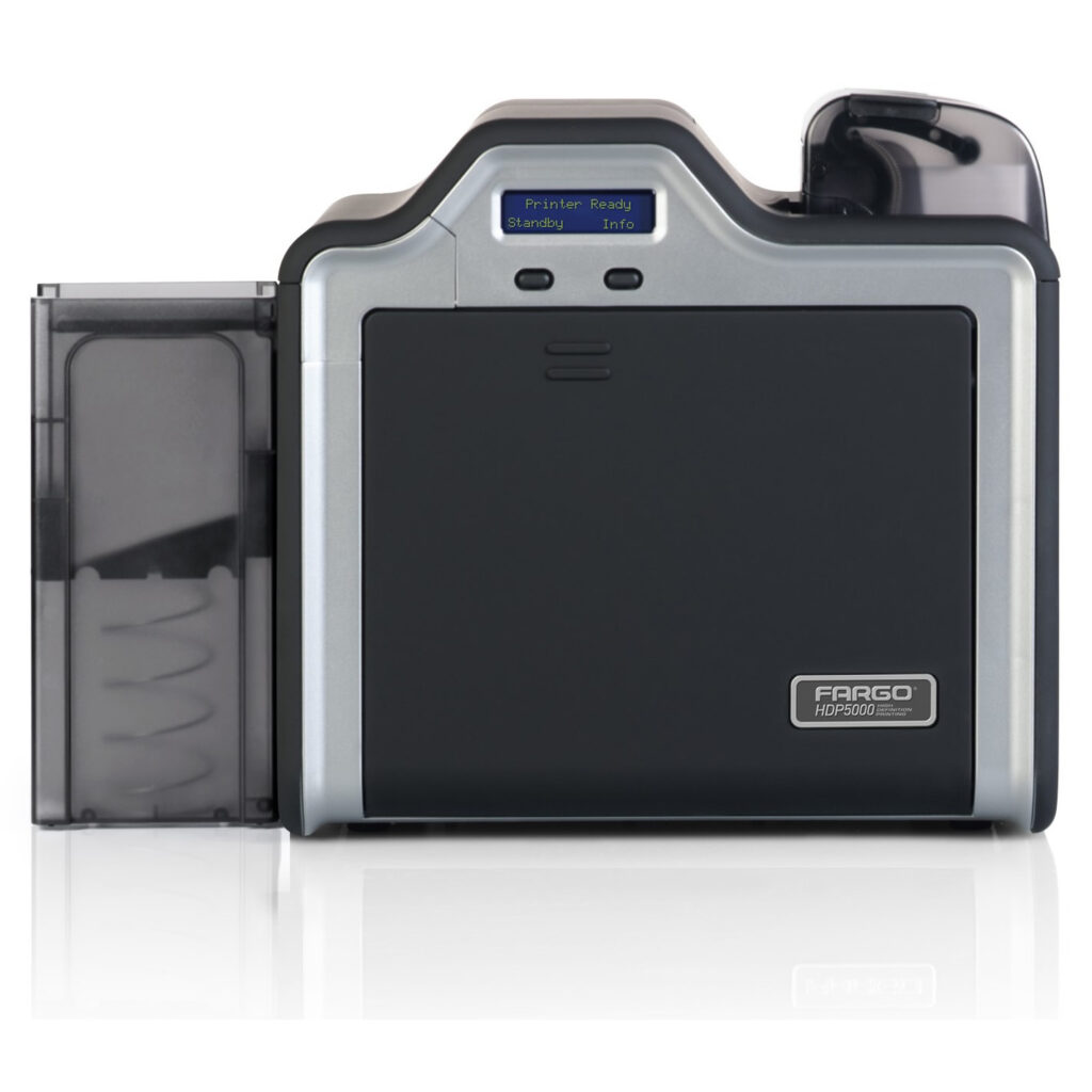 Fargo HDP5000 Single-Sided ID Card Printer - Avon Security Products