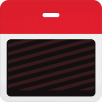 TEMPbadge T5903A - Slotted Expiring Badge Back with Printed Red Bar ...