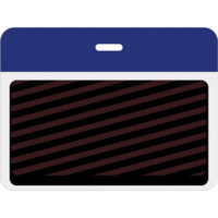TEMPbadge T5904AL - Large Slotted Expiring Badge Back with Printed ...
